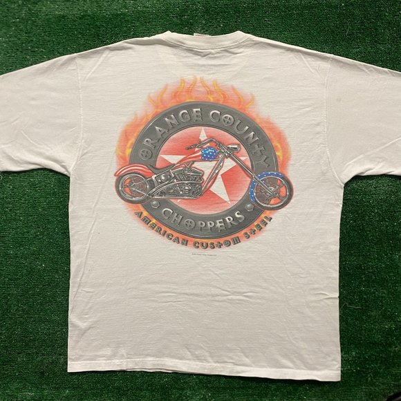 Fruit of the Loom | Shirts | Vintage Y2k Orange County Choppers Shirt ...